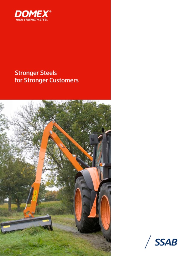 301 - Domex - Stronger Steel For Stronger Customer | PDF | Sheet Metal ...