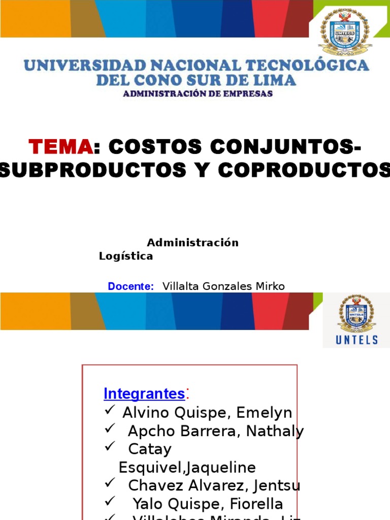 Sistema de Costos Conjuntos Oficial | PDF | Estado de resultados | Producto (Negocio)