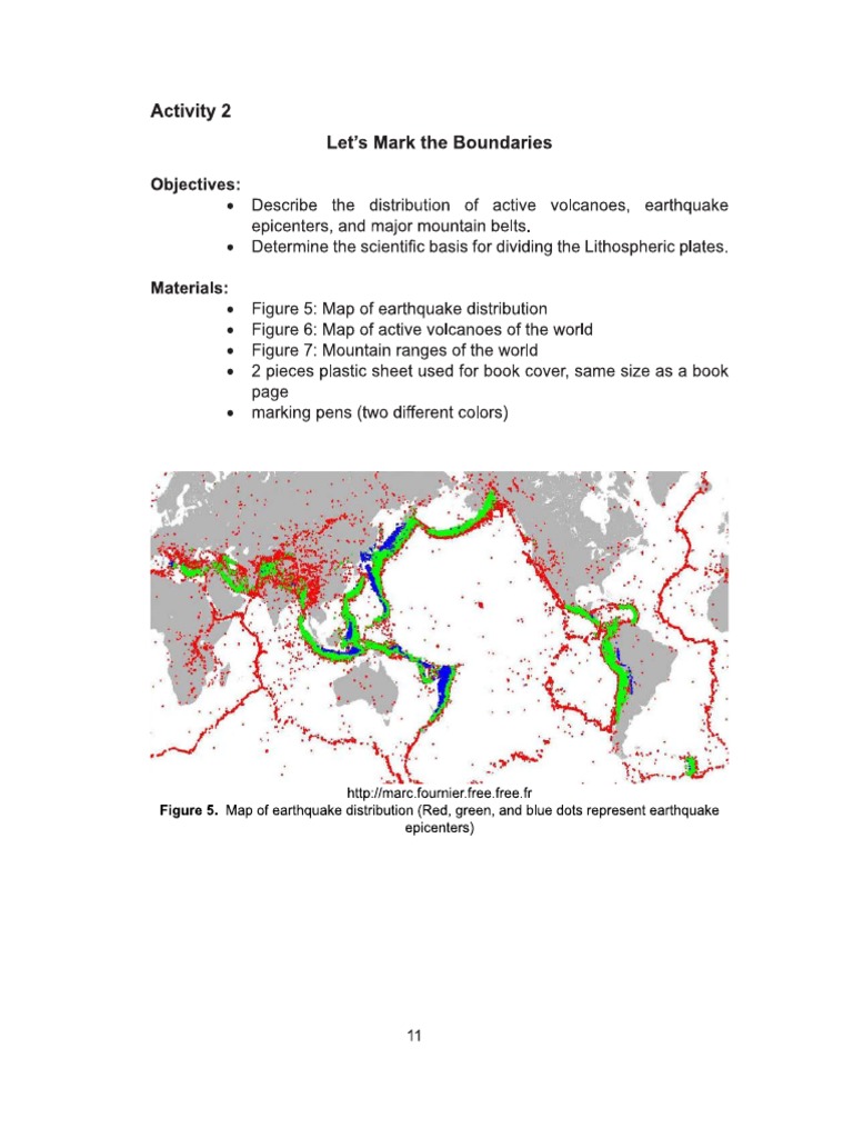 Lets Mark Boundaries Act Sheet | PDF