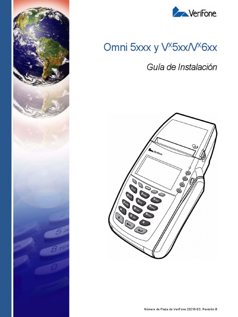 Verifone | PDF | Emv | Terminal de computadora