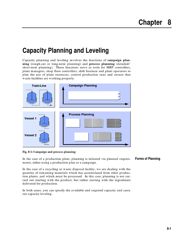 Capacity Planning & Leveling Guide | PDF | Scheduling (Production ...