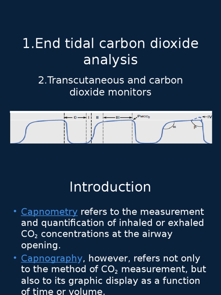 End Tidal Co | PDF | Exhalation | Lung