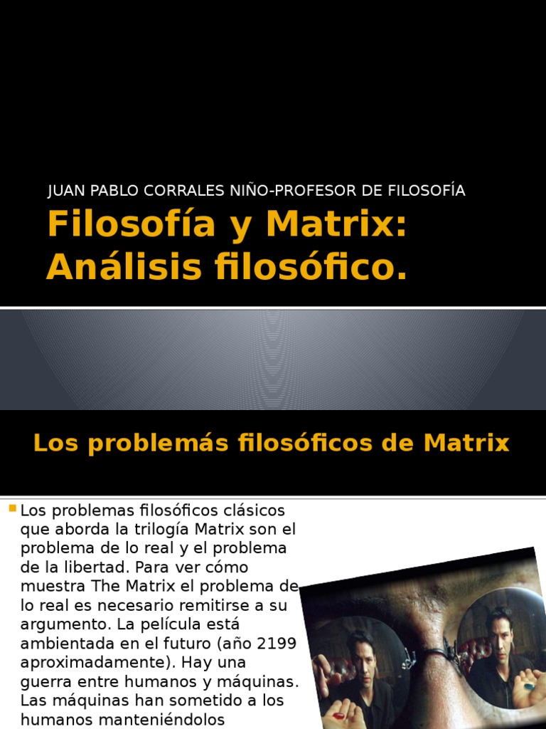 Filosofía y Matrix | PDF | René Descartes | Science