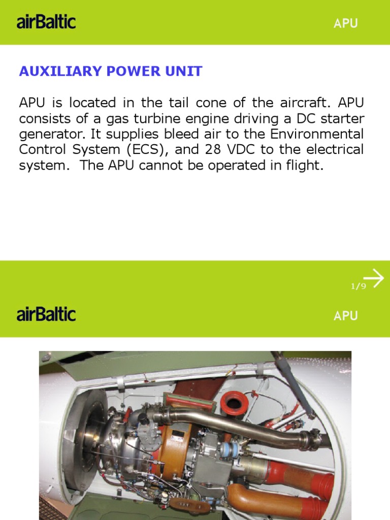 Q400 Presentation - APU