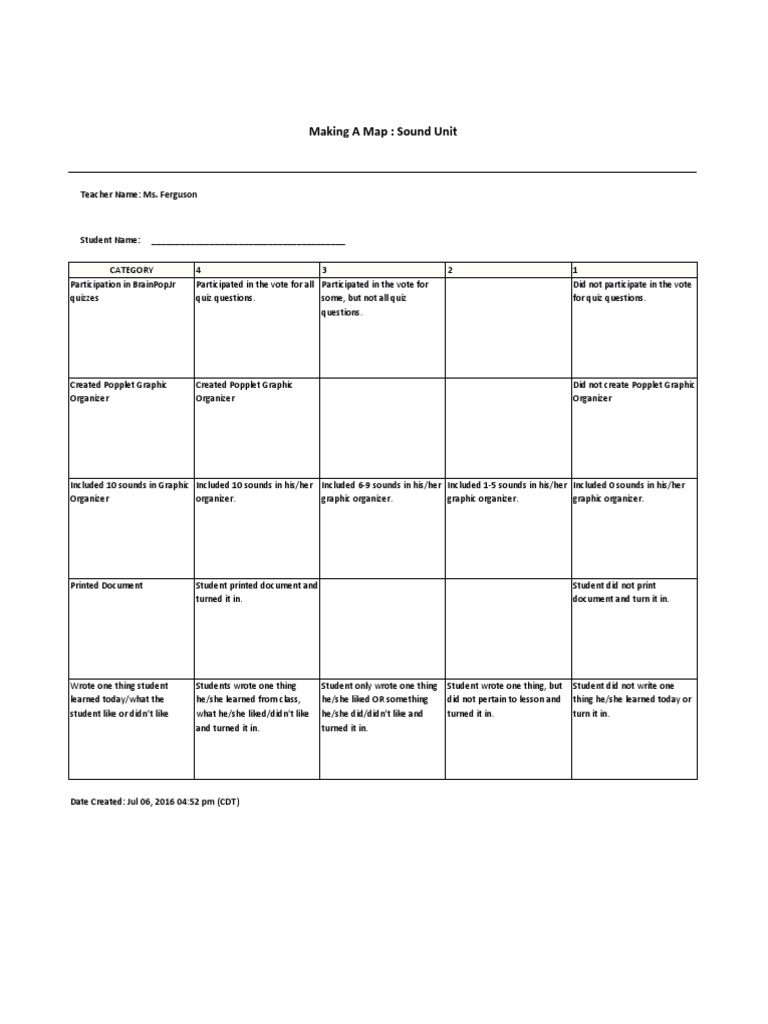 Rubric Sound XLSX 2 | PDF