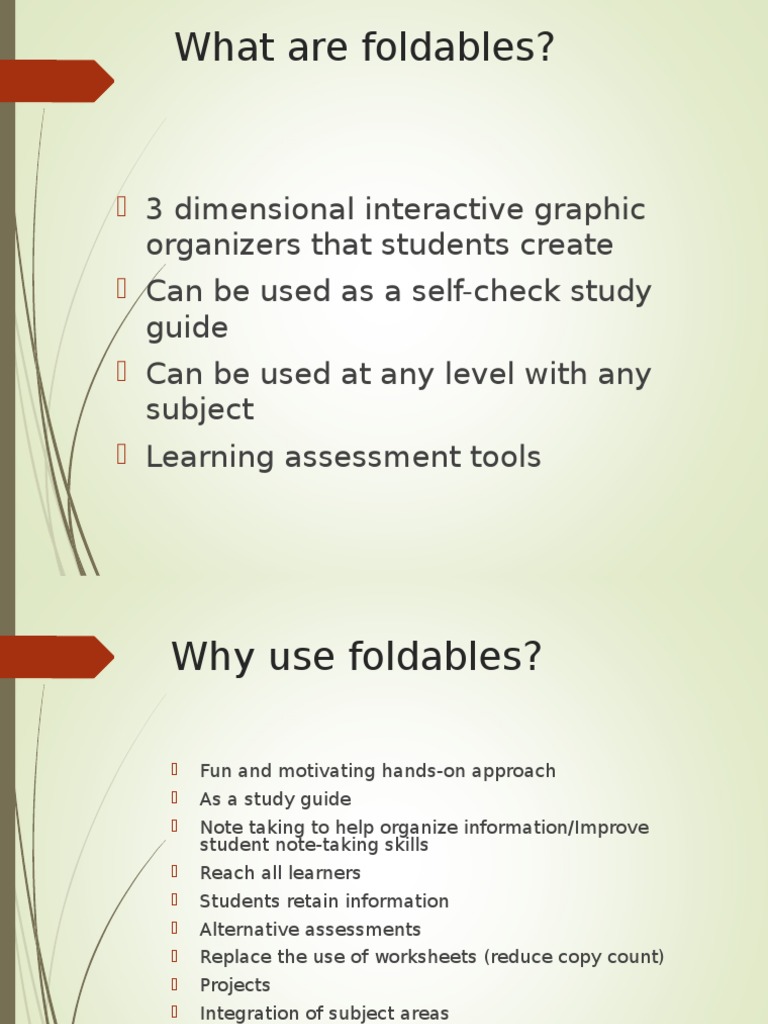 What Are Foldables? | PDF