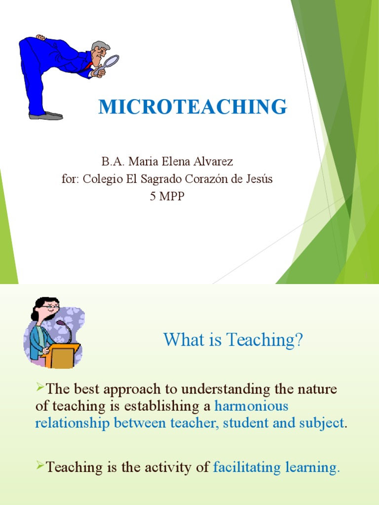 Micro-Teaching PPT 2016 mpp5 | PDF | Learning | Teachers