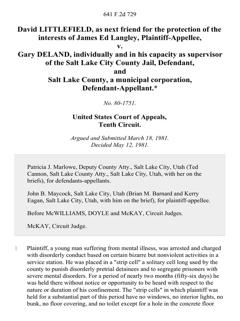 United States Court of Appeals, Tenth Circuit | PDF | Fourteenth ...