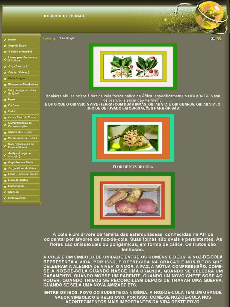 Obi (Fruto) PDF | PDF