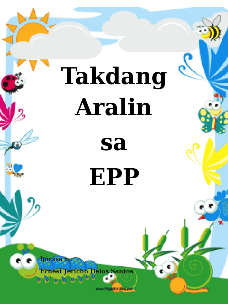 Takdang Aralin | PDF