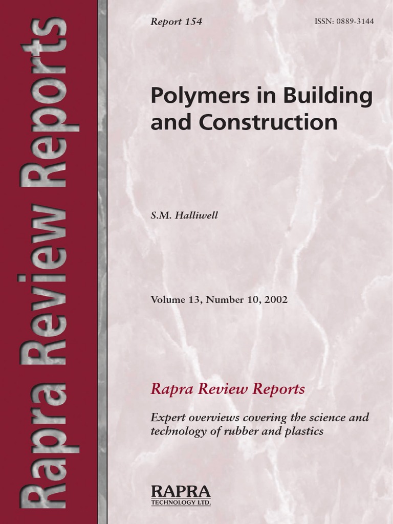 Polymers in Bulding and Construction | PDF | Combustion | Polymers