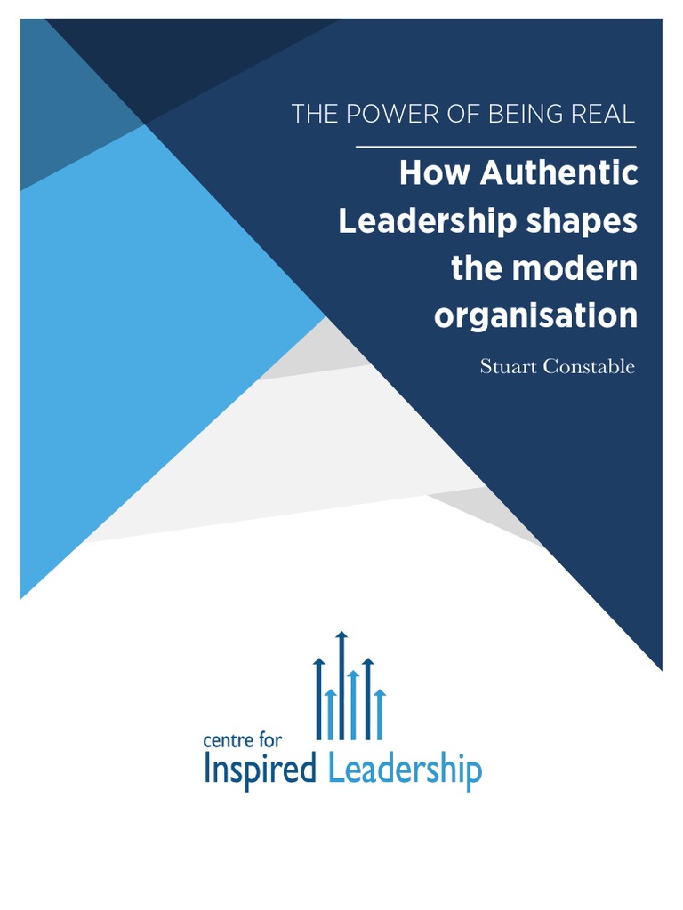 White Paper-Authentic Leadership-By Stuart Constable | PDF | Leadership ...