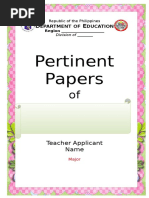 Pertinent Papers Cover | PDF