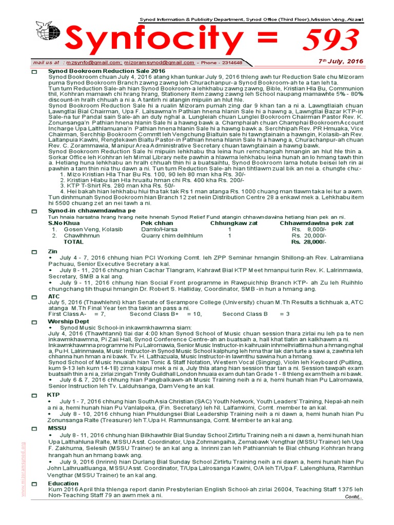 Synfocity : 1 Synod Bookroom Reduction Sale 2016 | PDF