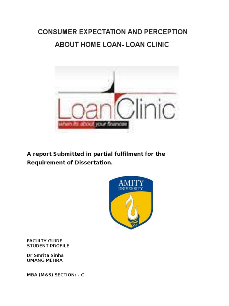 Home Loan Project Report | PDF | Mortgage Loan | Loans