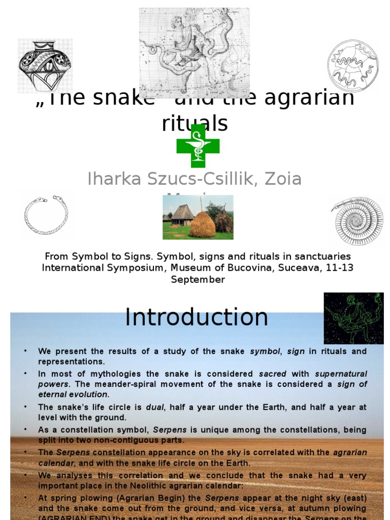 Snake Symbolism in Agrarian Rituals | PDF | Snake | Nature