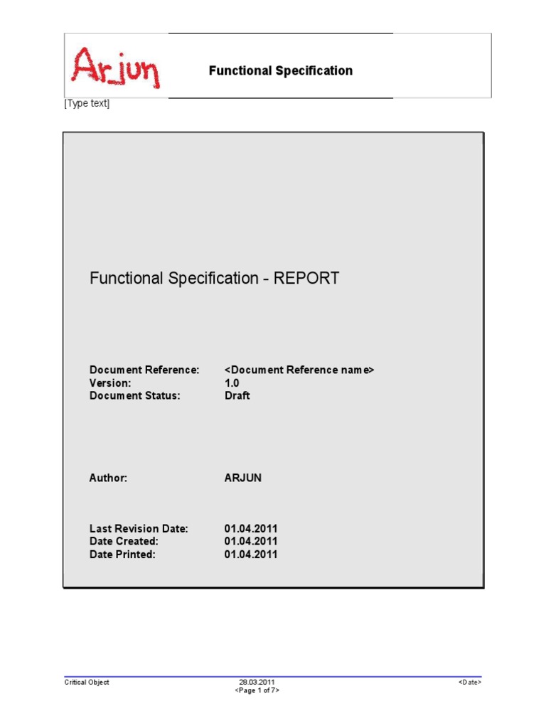 Functional Specification for a Sales Order Delivery Details Report ...