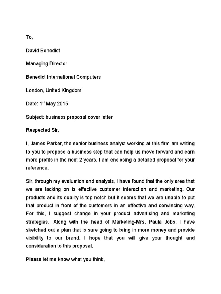 Business Plan Cover Letter Format Free Cover Letter Examples And