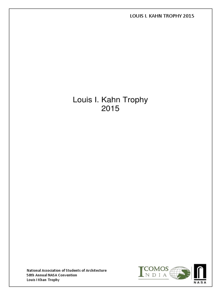 LIK Trophy Brief 2015 - 16 PDF | PDF | Cultural Heritage | Evolution