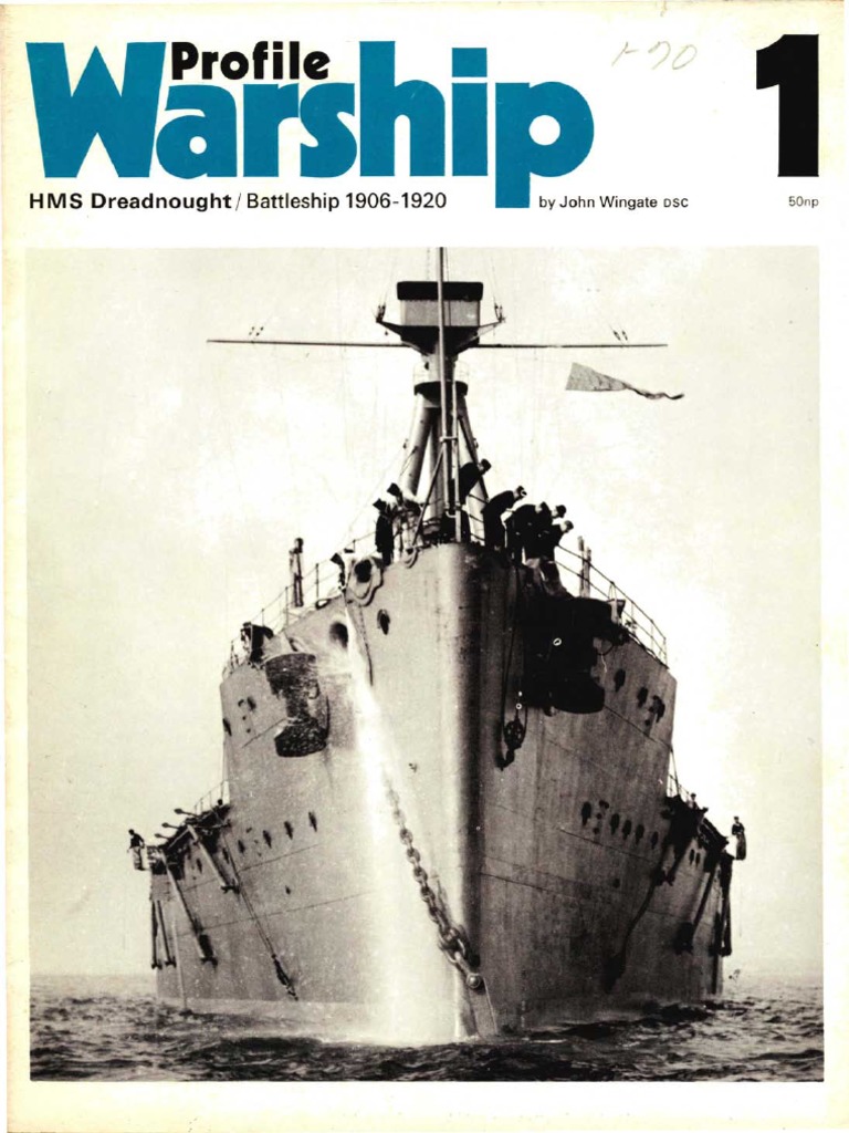 Warship Profile 01 HMS Dreadnought | PDF | Battleship | Gun Turret