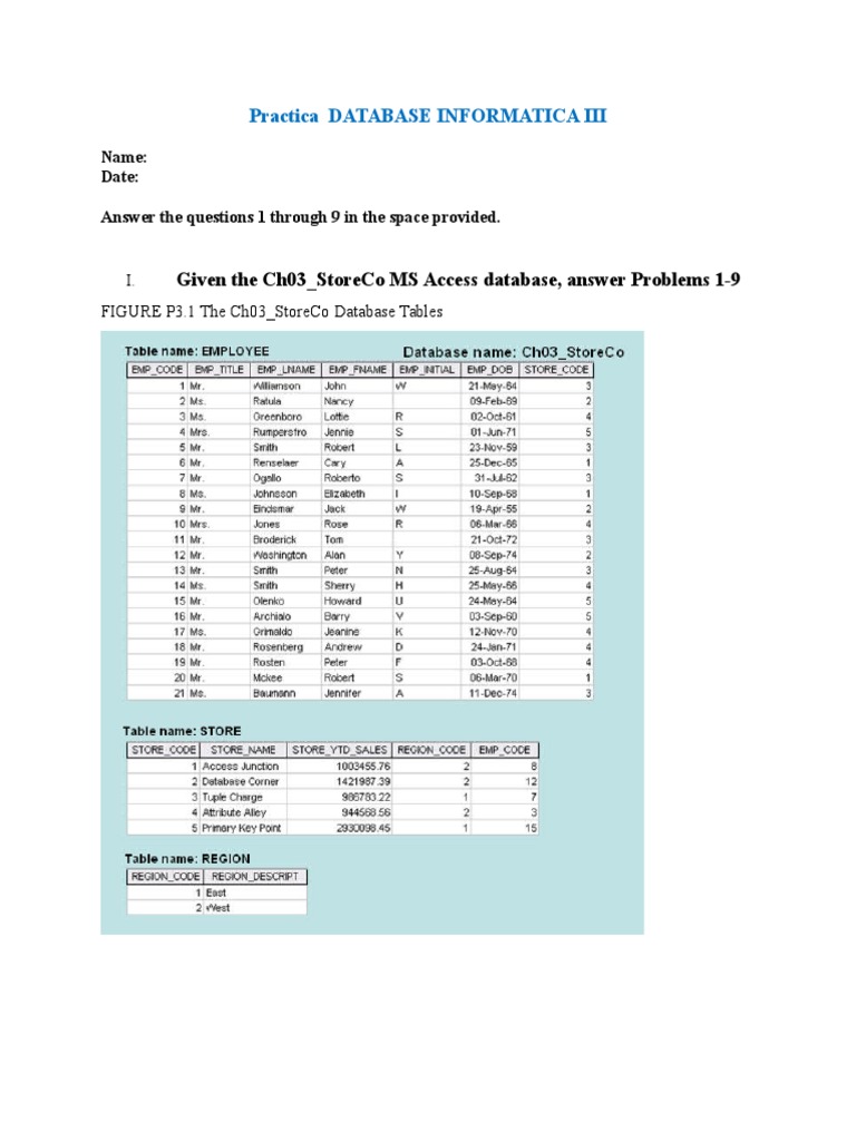 Examen | PDF | Relational Database | Data Model