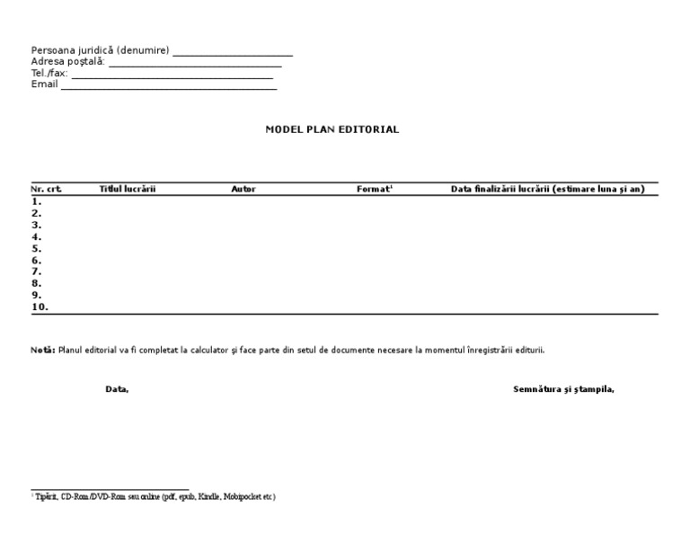 Model Plan Editorial | PDF