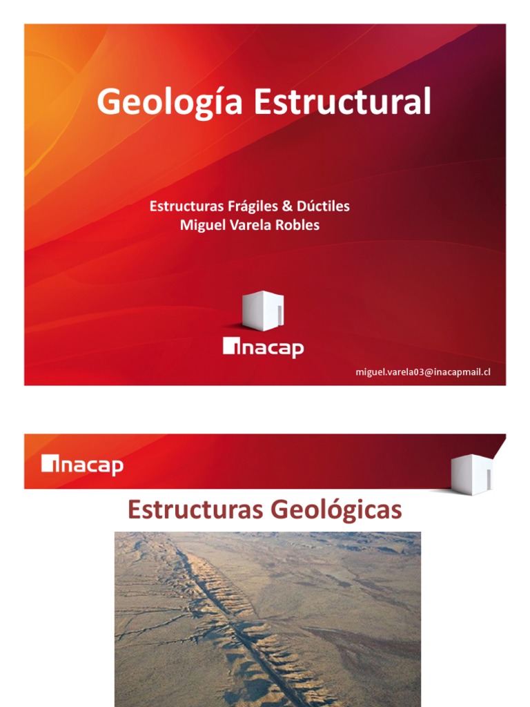 GeoEstructural Parte 1 | PDF | Estrato | Roca (geología)