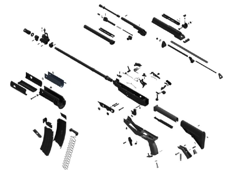 Despiece Fusil Galil Ace | PDF