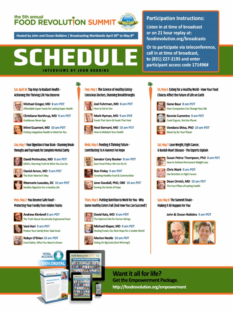 FRS16 Summit Schedule | PDF