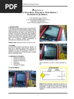 Filtro RLC Pasa Banda Especificaciones y Ecuaciones de Diseño | PDF ...