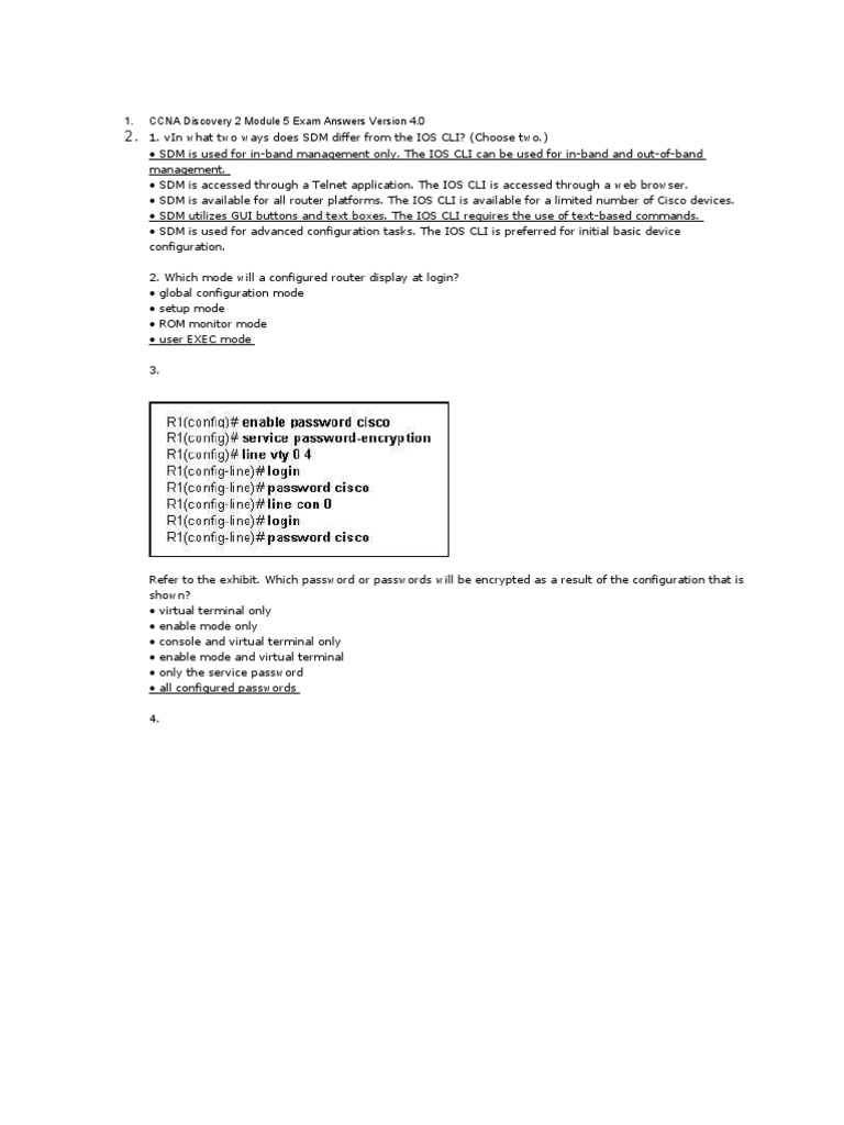Ccna Discovery 2 Module 5 Exam Answers Version 4 Pdf Ip Address