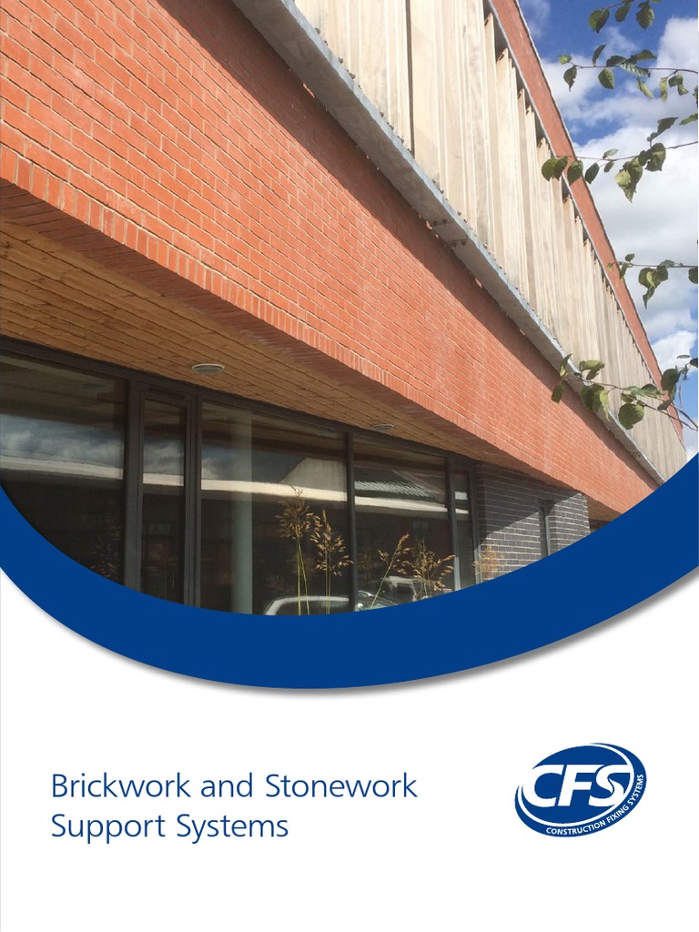 Brickwork and Stonework Support | PDF | Framing (Construction) | Anchor