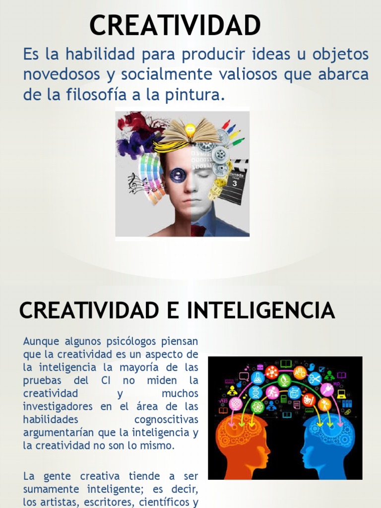 Creatividad: Definición y Medición | PDF | Filosofía