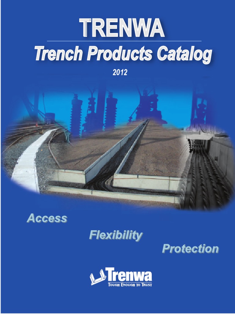 Trenwa Trench Catalog 2012 PDF | PDF | Structural Steel | Concrete