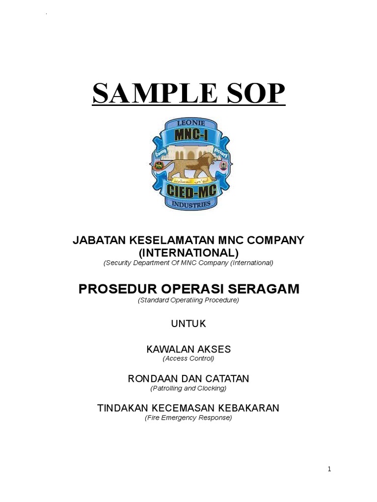 Sample Sop | PDF