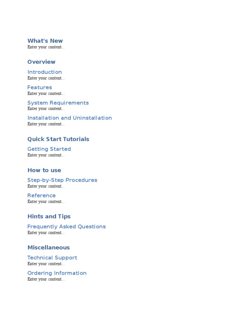 What's New: Features System Requirements Installation and ...