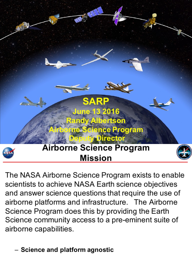 NASA Airborne Science Program Mission | PDF | Nasa | Goddard Space ...