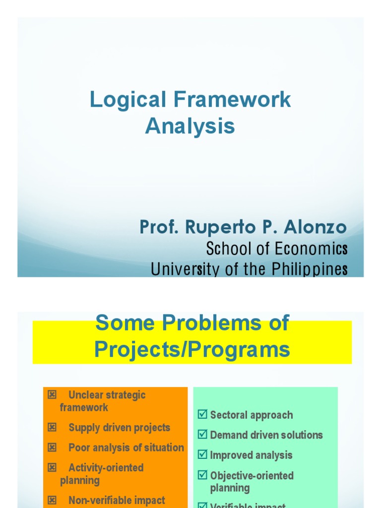 Logframe PDF | Economies | Business