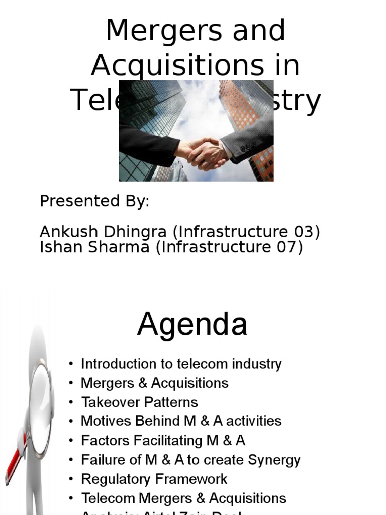 Mergers & Acquisitions in Telecom Industry | PDF | Mergers And ...