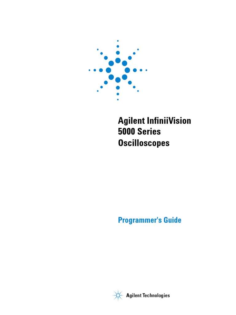 Oscilloscope Programmer Guide | PDF | Component Object Model | Visual Basic For Applications