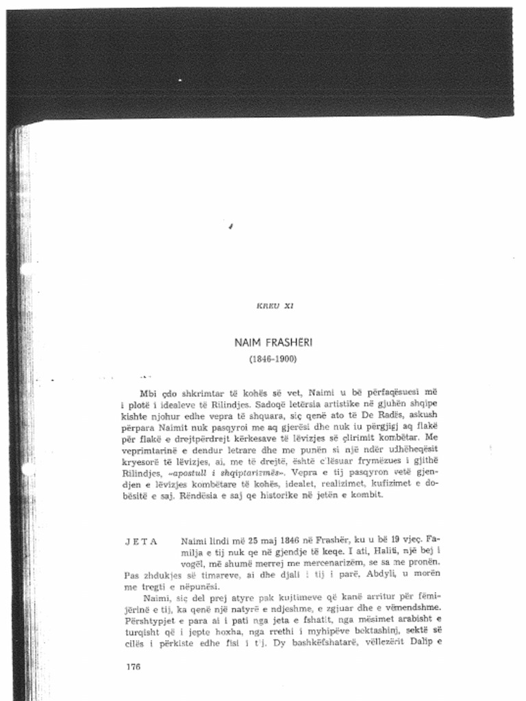 HLSH - Naim Frashëri 1 PDF | PDF