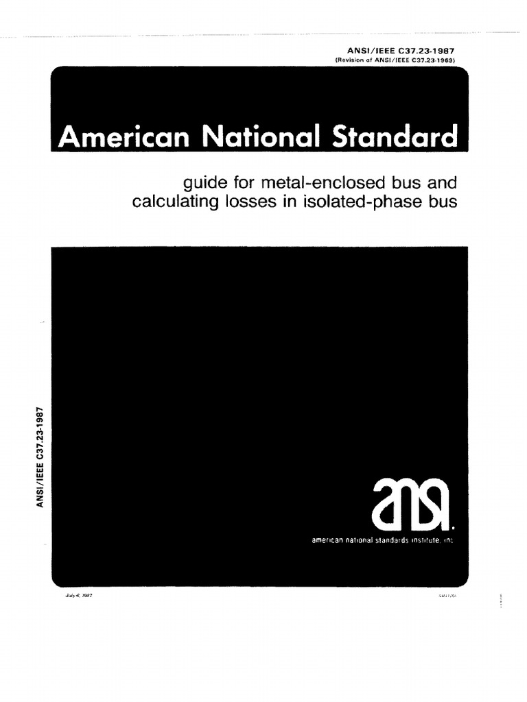 Ieee C37.23-1987 | PDF
