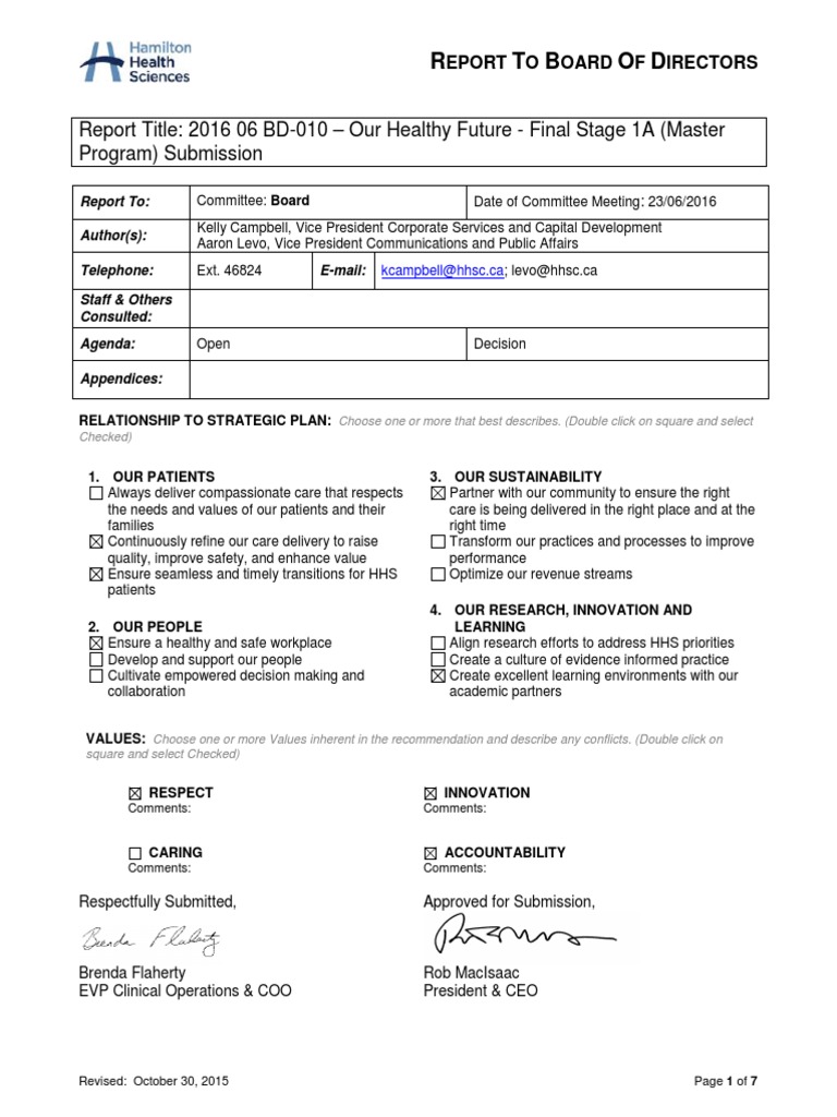 HHS Master Program Submission 2016 | PDF | Social Science | Finance ...