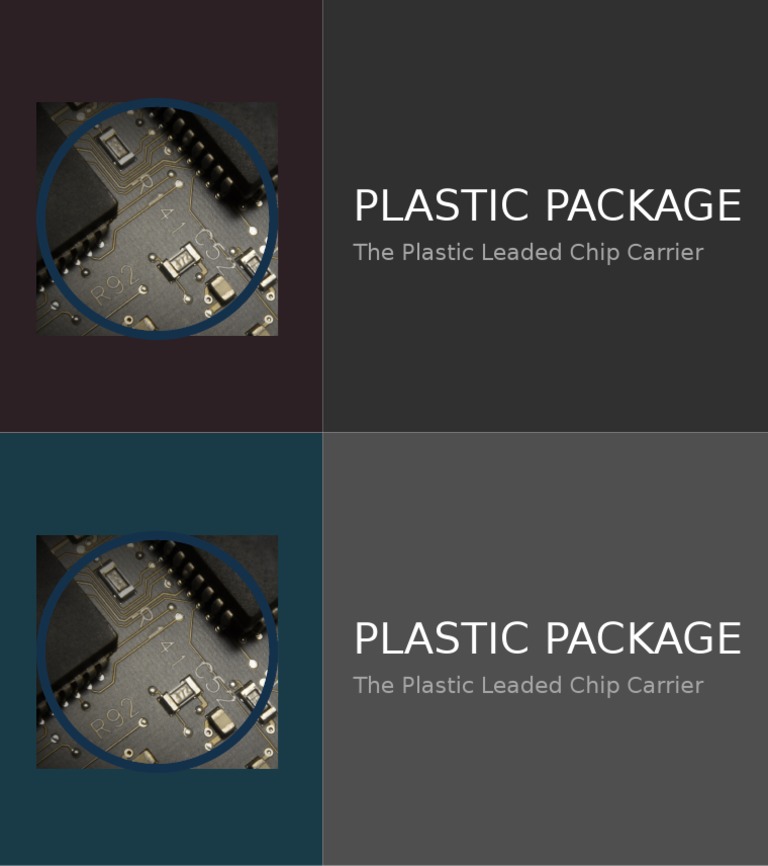 Plastic Leaded Chip Carrier Overview | PDF