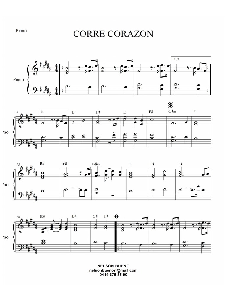 Corre, Corre Corazón - Jesse y Joy