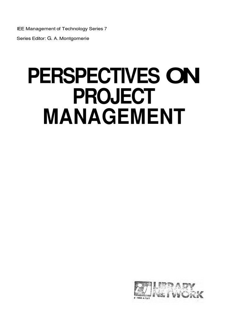 Perspectives On Project Management PDF | PDF | Project Management ...