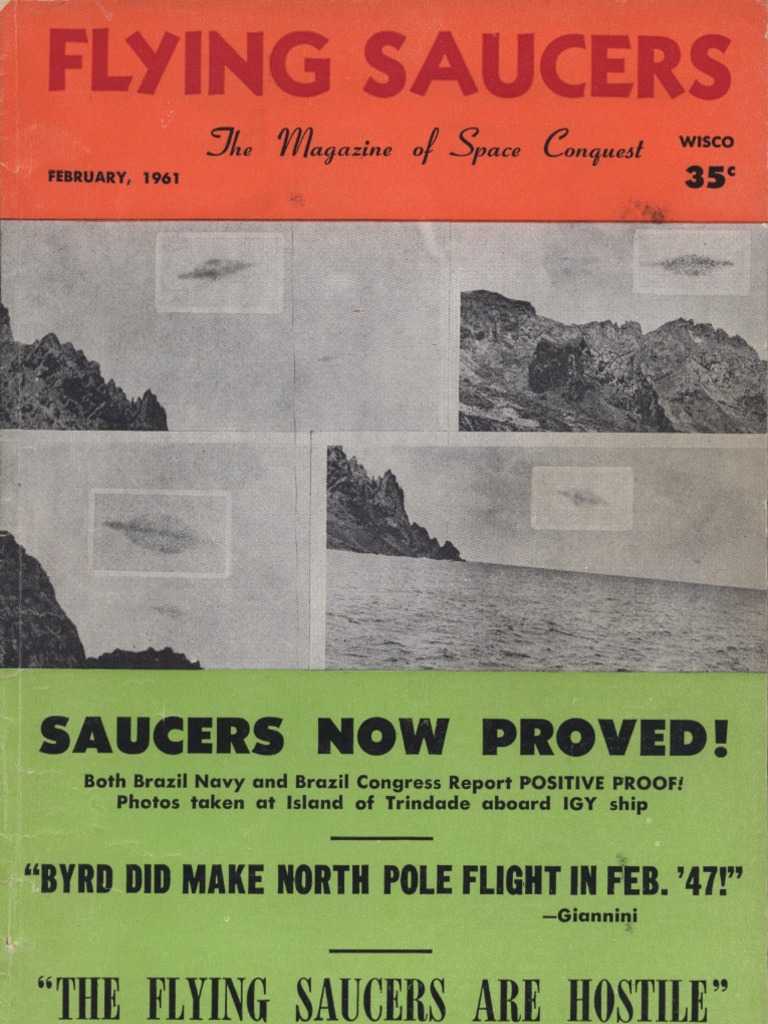 Flying Saucers Magazine February 1961 | PDF