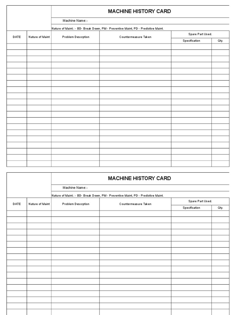 Annual PM Schedule | PDF