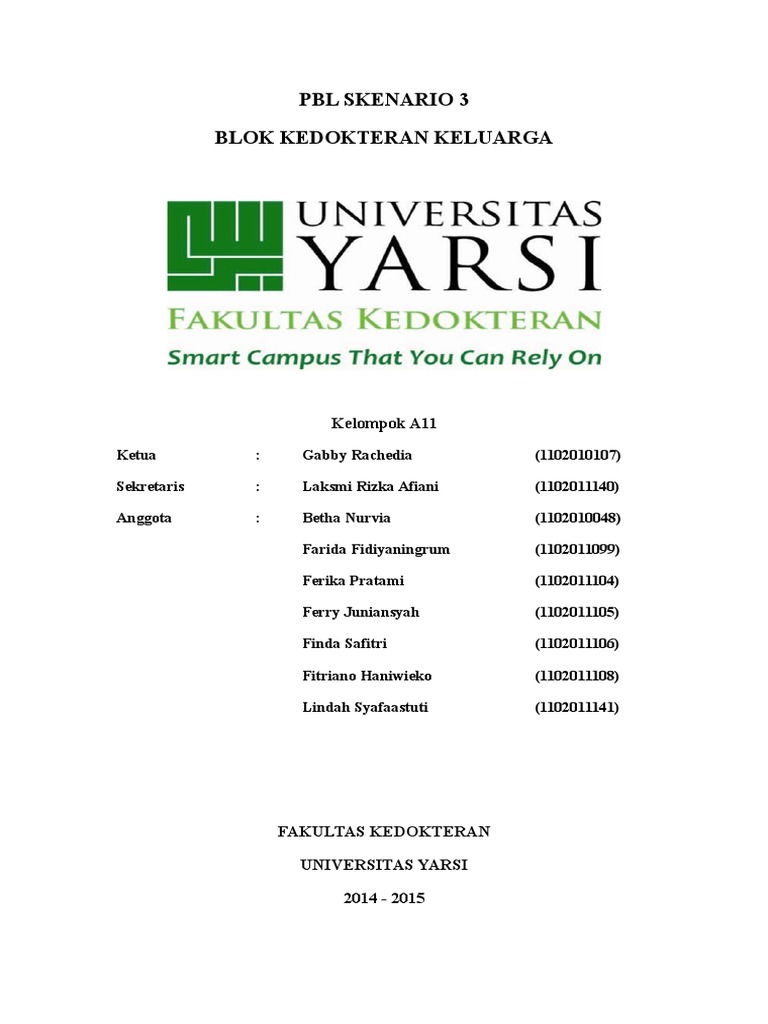 SKENARIO 3 Blok Kedkel | PDF