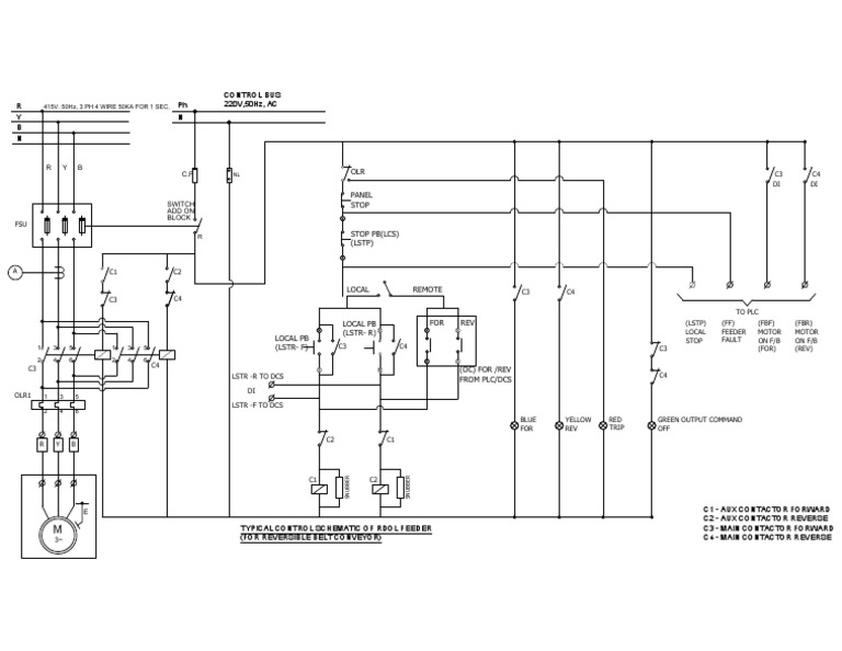 RDOL Control Diagram for Conveyor System | PDF | Technology & Engineering